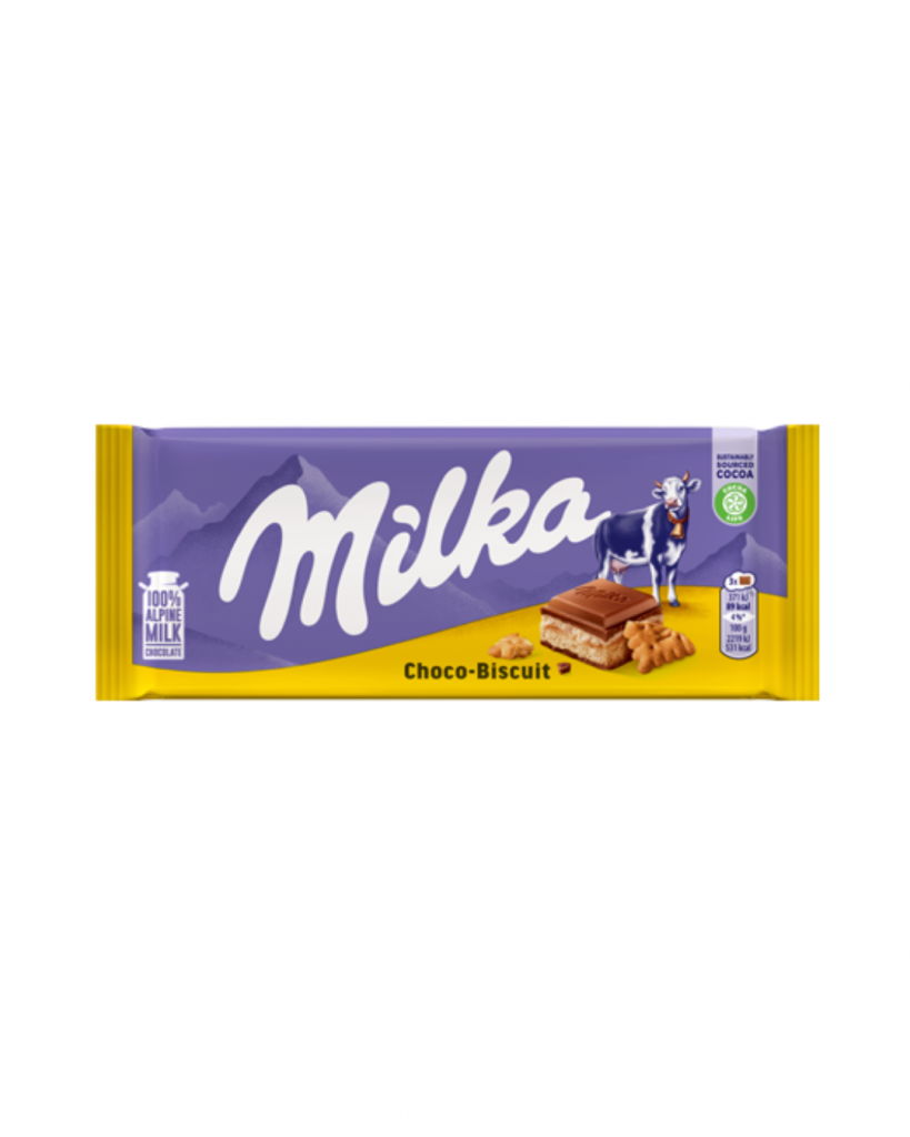 MILKA CREAM AND BISCUIT 100G – Emporio Hungaro